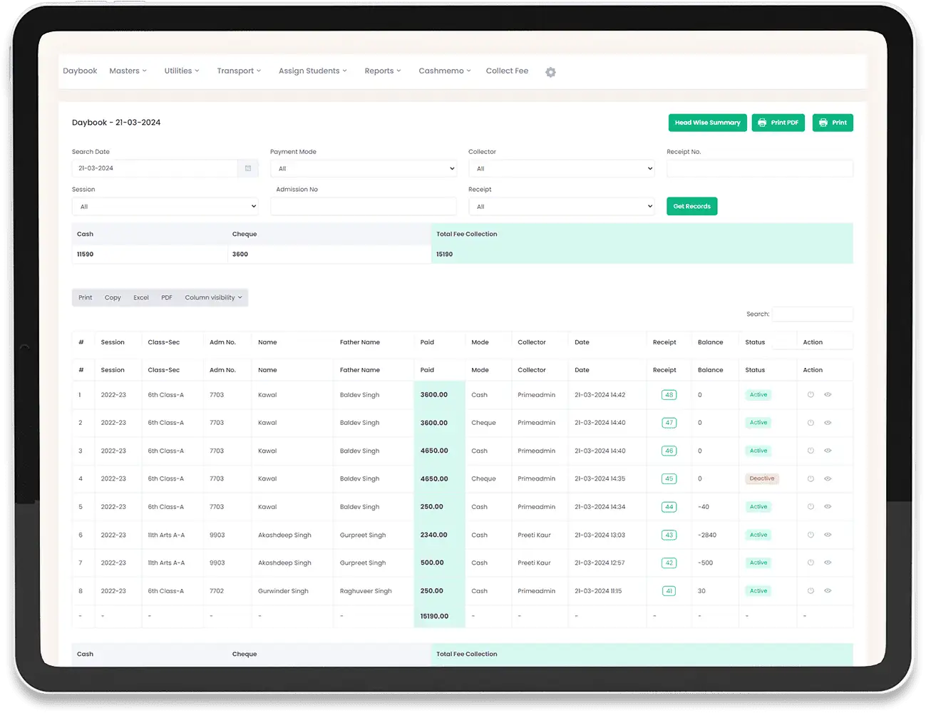 School Accounting Software | School Finance Management