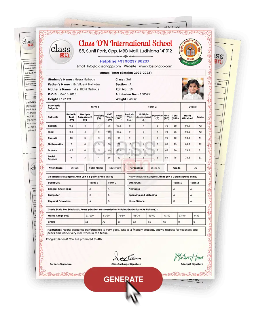 Class On Certificate Creator - Effortless Digital Certification For Schools