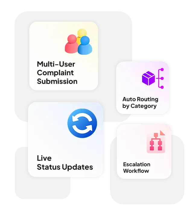 Complaint System | Class On App School ERP Software
